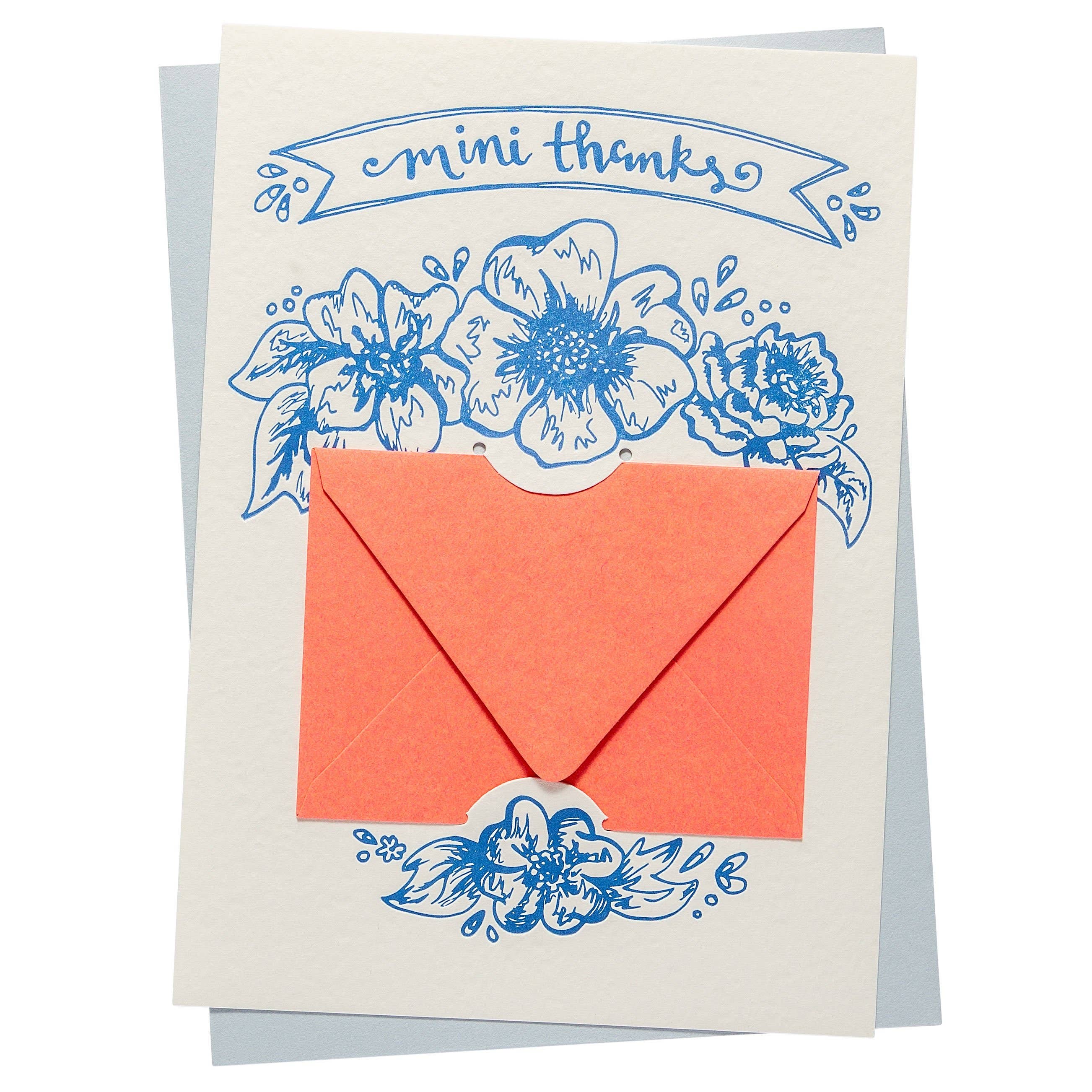 Mini Thanks | Gift Card Holder – Flagship City Press