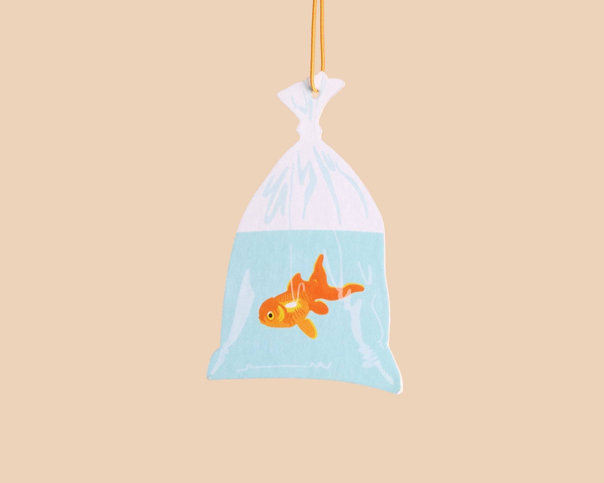 Goldfish in a Bag Air Freshener - Rain Scent - Summer, County Fair, Pe ...